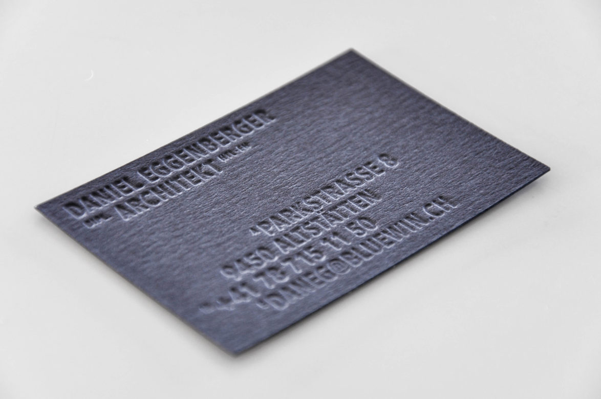 Daniel Eggenberger – Visitenkarte – Enderwerbung